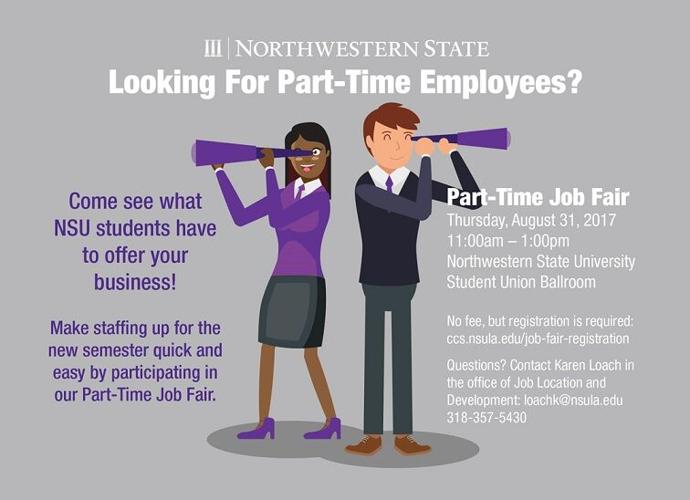 NSU Part Time Job Fair | Local News | klax-tv.com