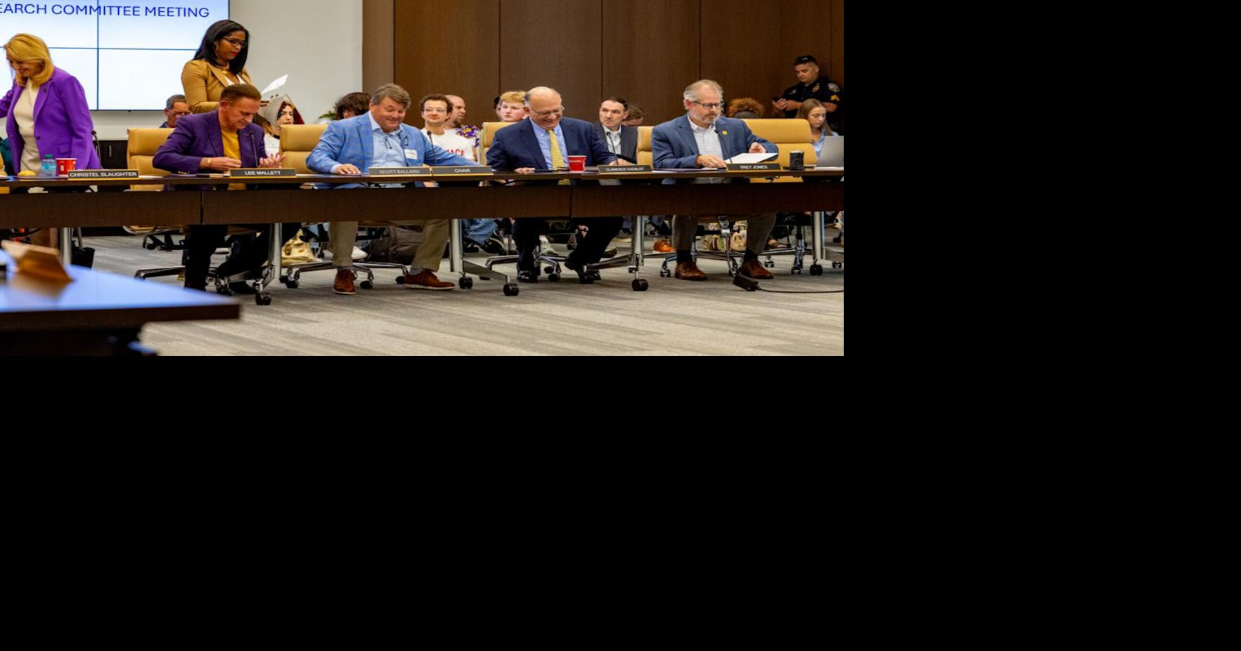 LSU Presidential Search Committee Announces Revised Timeline and ...