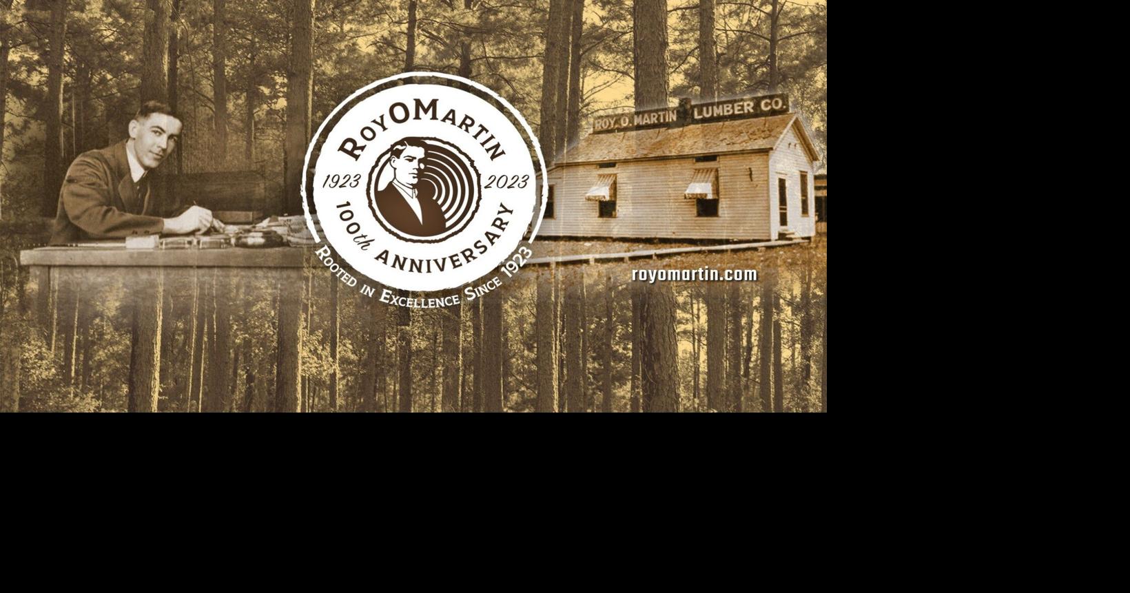 Roy O. Martin Marks 100th Anniversary of Company Founding | Local News ...