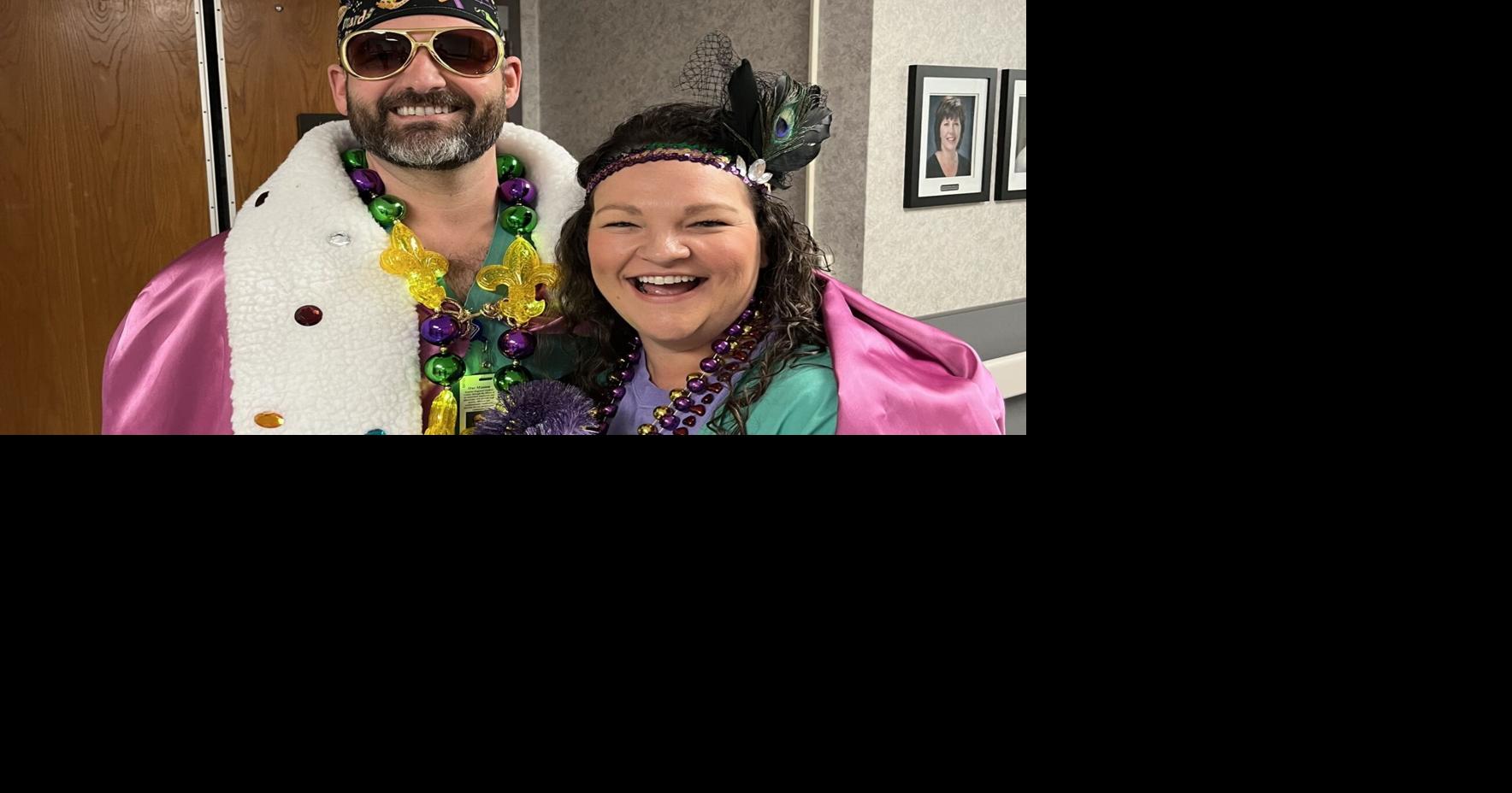 Rapides Medical Center Surgery Krewe Mardi Gras Parade Brightens the ...