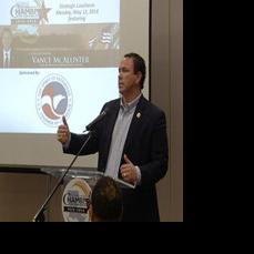 McAllister Attends Chamber Luncheon | Local News | klax-tv.com