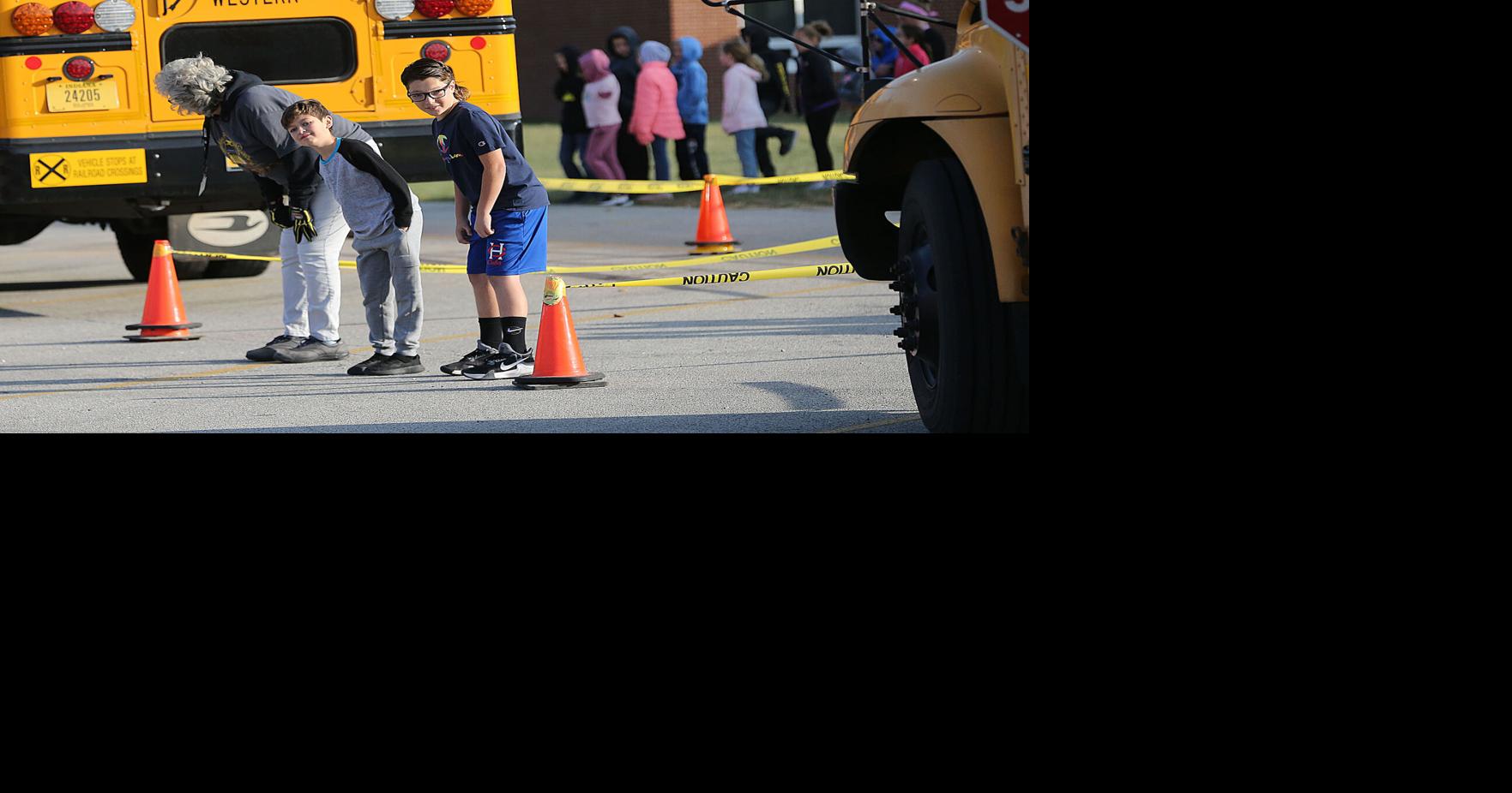 Western students learn the ins and outs of school bus safety | News ...