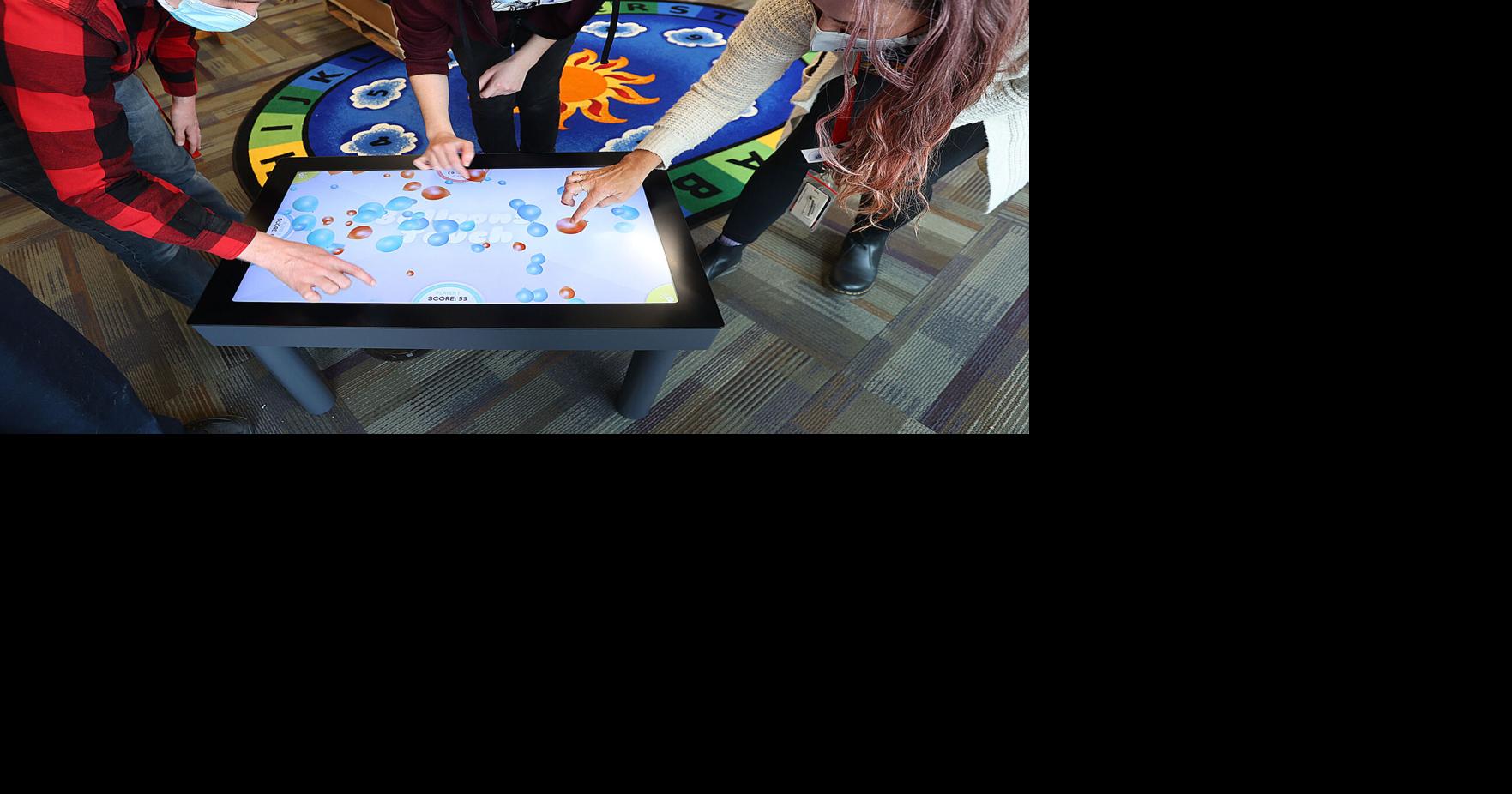 Kokomo-Howard County Public Library adds interactive play tables | News ...