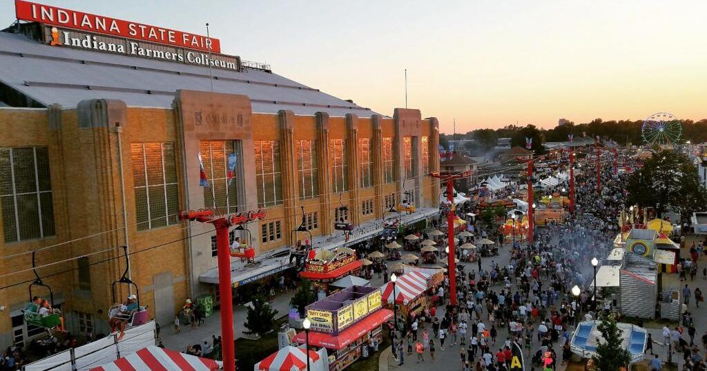 Midway rides, fried food and livestock highlight the Indiana State Fair ...