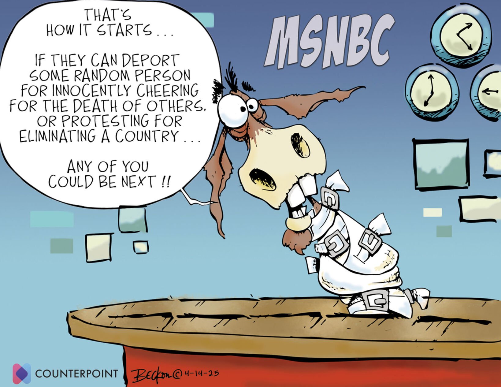 Mike Beckom cartoon | Opinion | kokomotribune.com