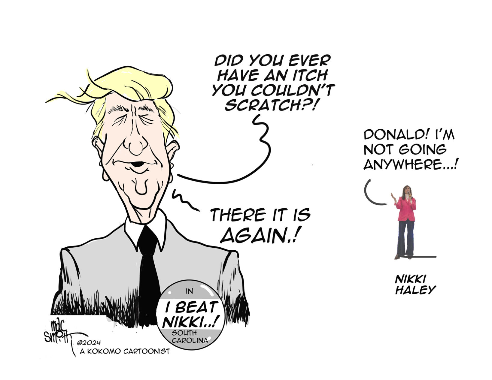 Monte “Mac” Smith cartoon | Opinion | kokomotribune.com