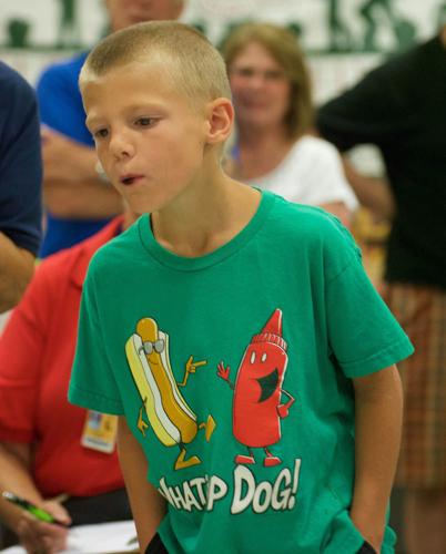 spitting out watermelon seeds