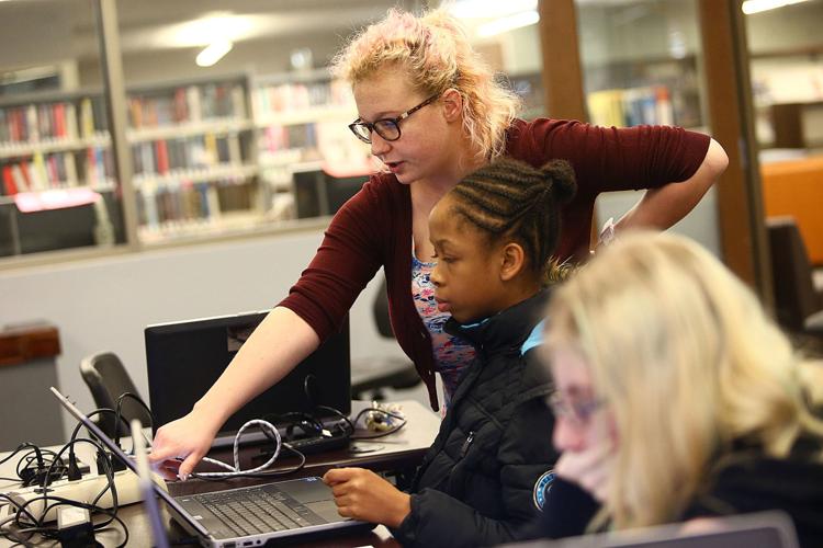 Creating with Code: Program at library aims to empower young women ...