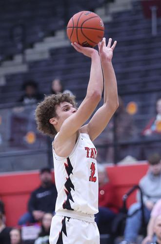 BOYS BB: Harris’ huge game lifts Taylor to OT win in Elwood Sectional ...