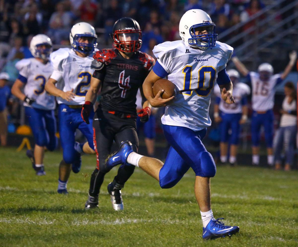 Taylor vs Tri Central football | Sports | kokomotribune.com