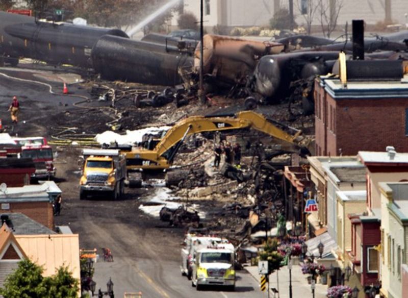 Focus on earlier blaze in Quebec train derailment | News ...