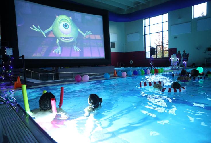 PHOTOS: Kokomo YMCA's glow swim and movie | News | kokomotribune.com