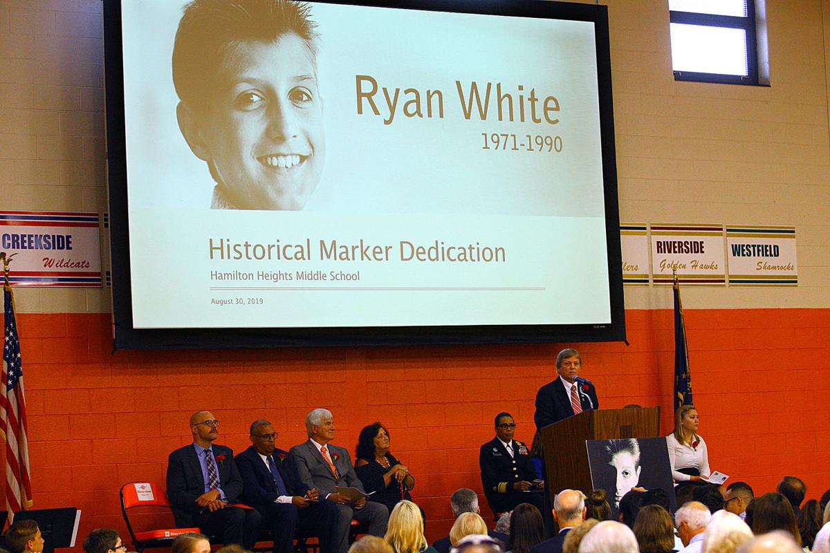 Historical marker placed for Ryan White | Local news | kokomotribune.com