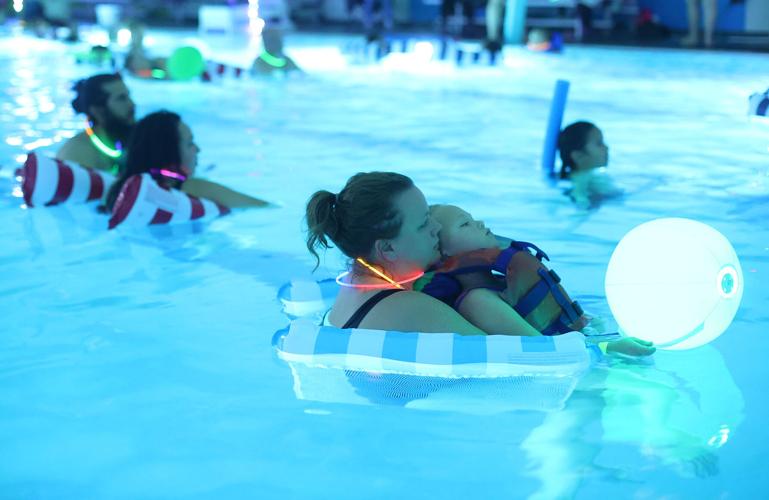 PHOTOS: Kokomo YMCA's glow swim and movie | News | kokomotribune.com