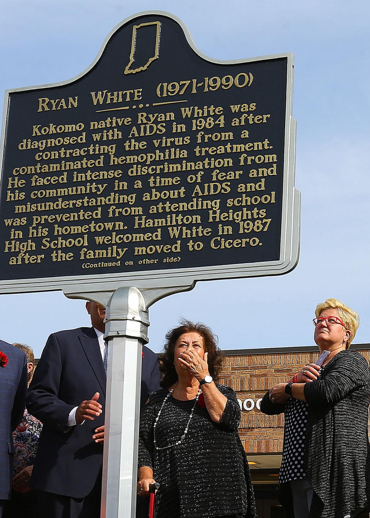 Historical marker placed for Ryan White | Local news | kokomotribune.com