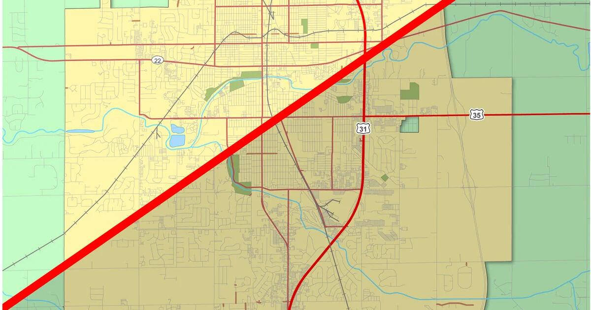 Don't find yourself in the wrong part of the county during the eclipse ...