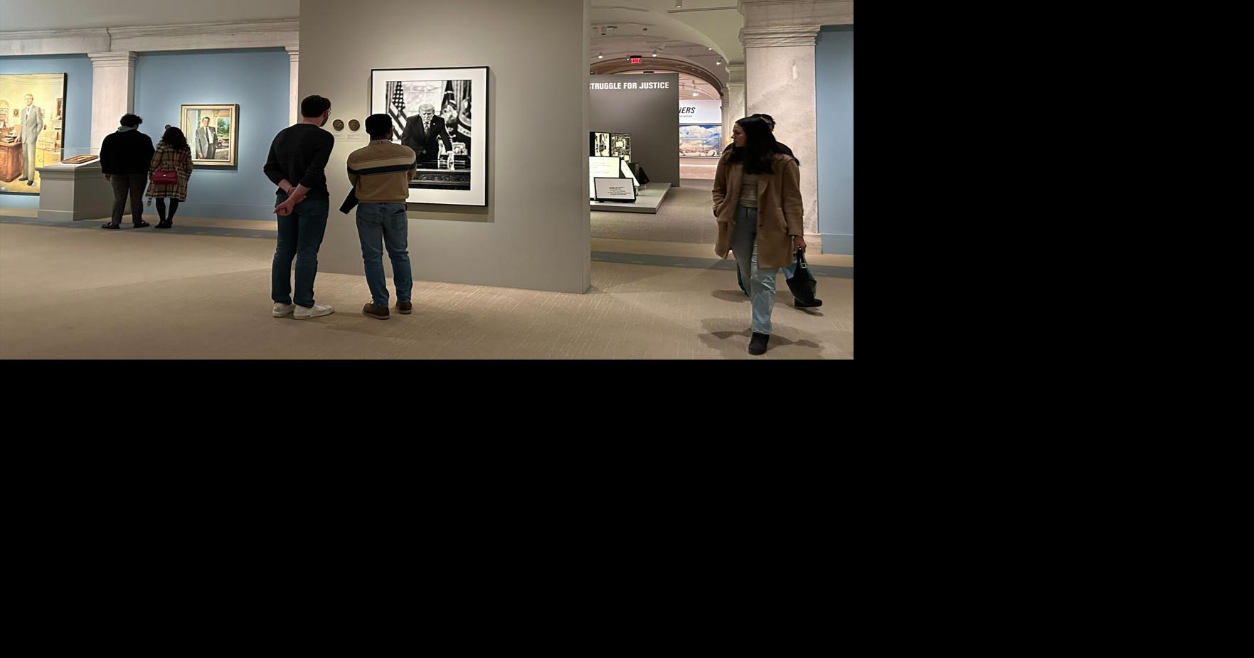 Reference to Trump's impeachments is removed from the display of his ...