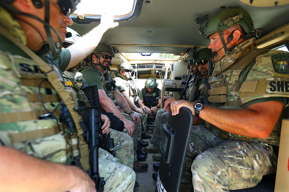 Source of safety or display of might? Local officials address military ...