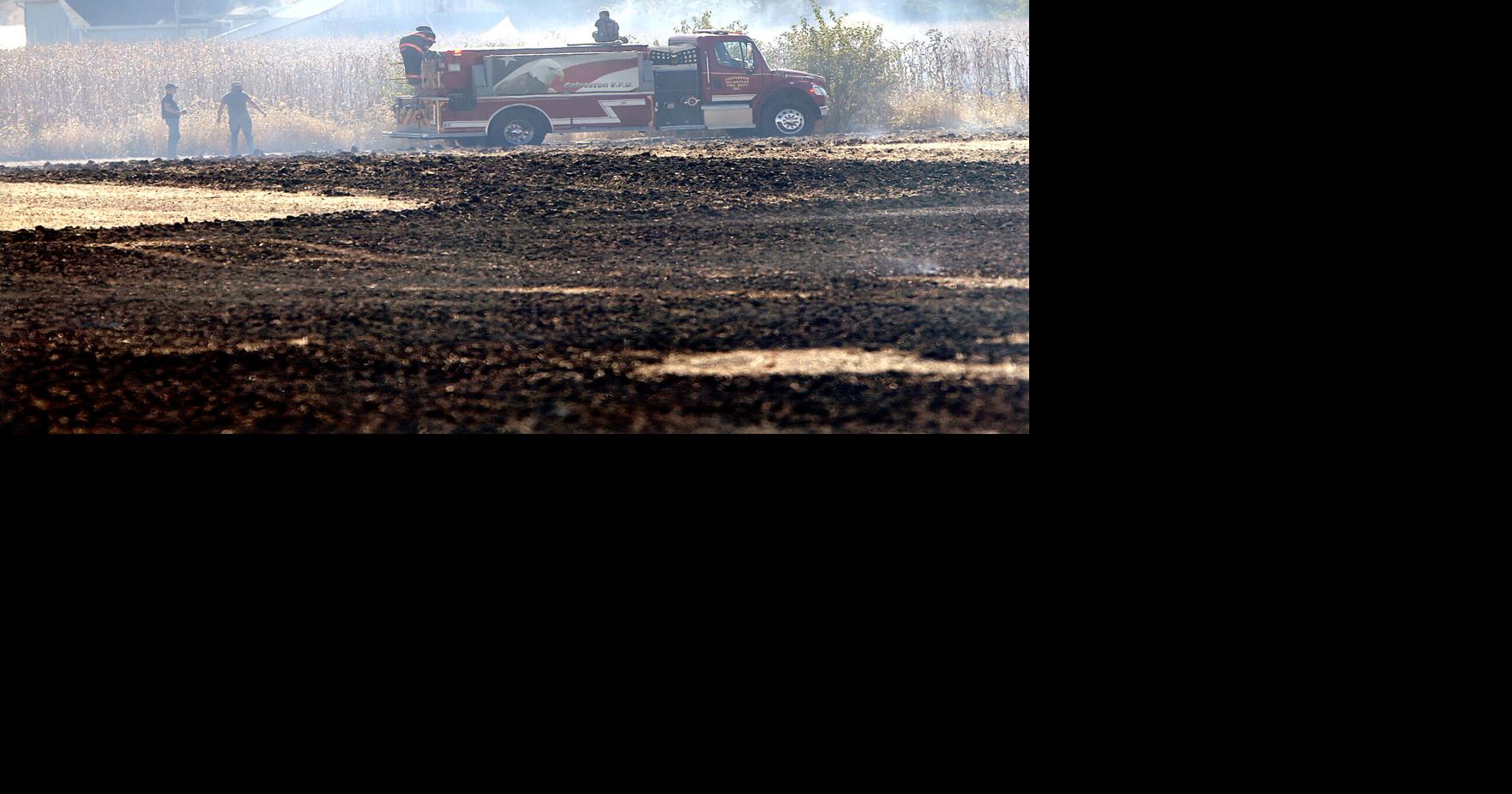 FIELD FIRE: Multiple VFD fight a field fire near Burlington | News ...