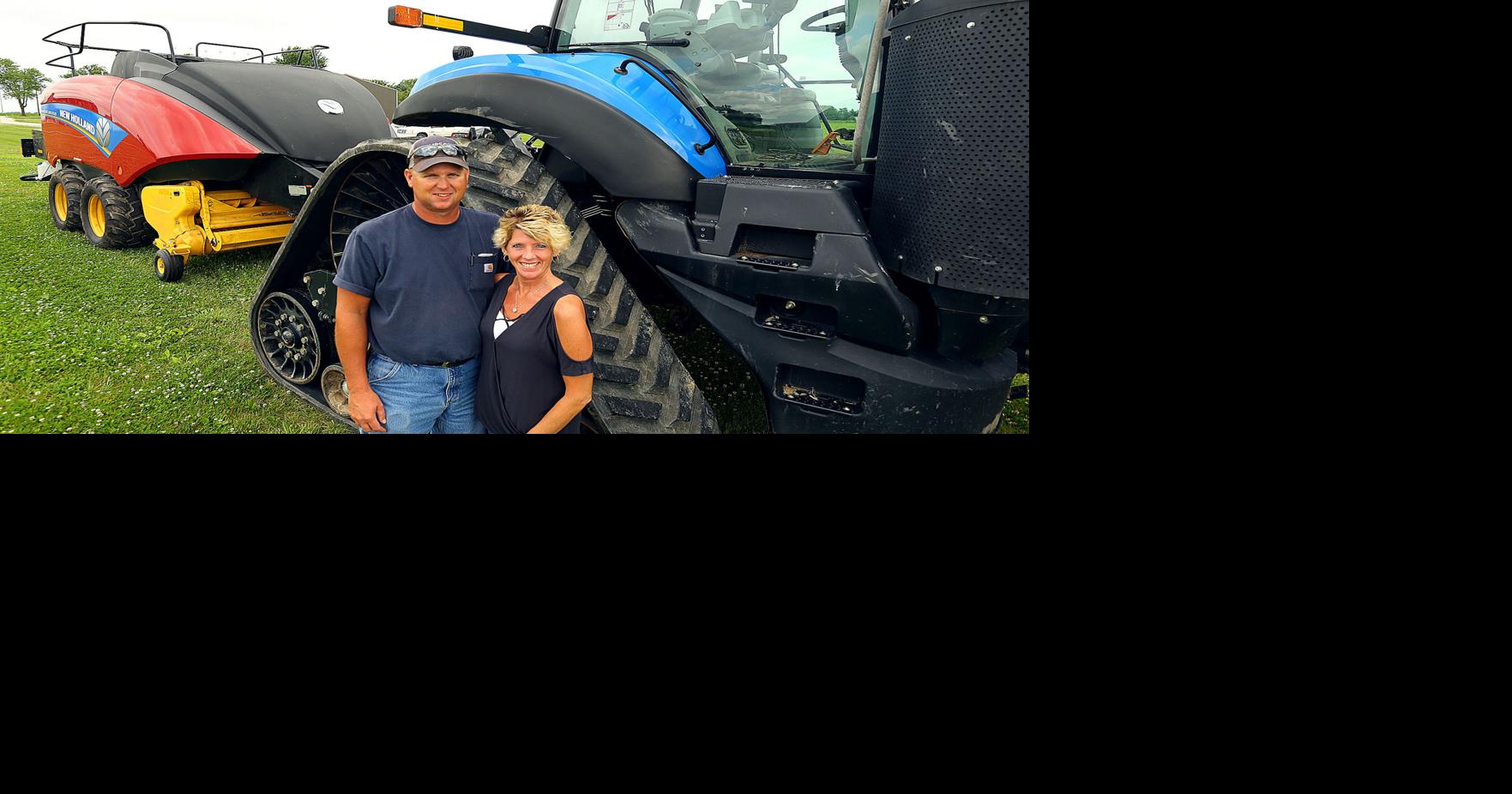 Growing a farm: Dave Simpson spends 25 years building straw-baling ...