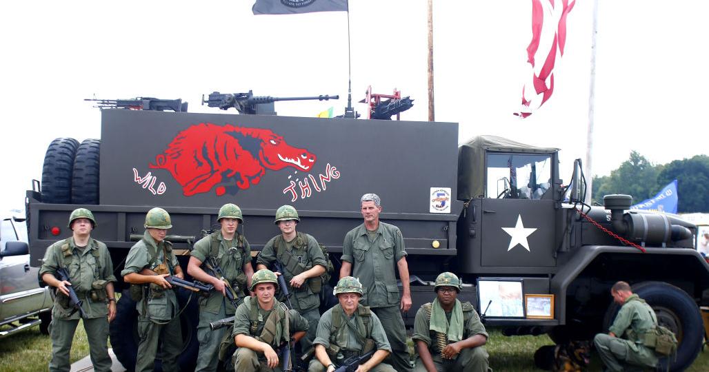 The 34th Annual Vietnam Veterans Reunion sets up for four days of ...