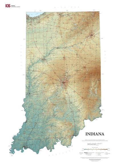 New Indiana map boasts high-resolution, full-color details | State News ...