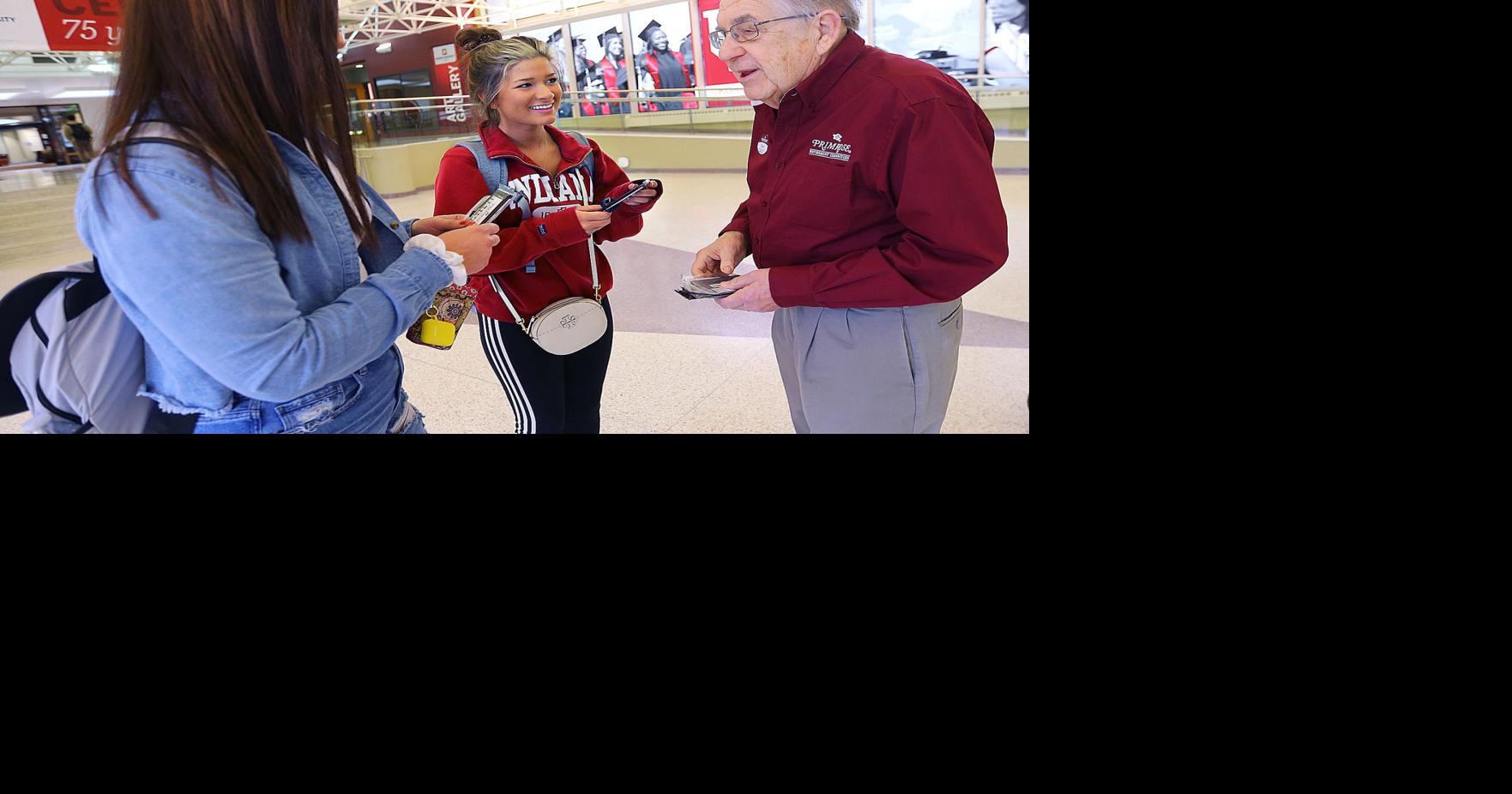 Senior citizens surprise students with gifts | Local news ...
