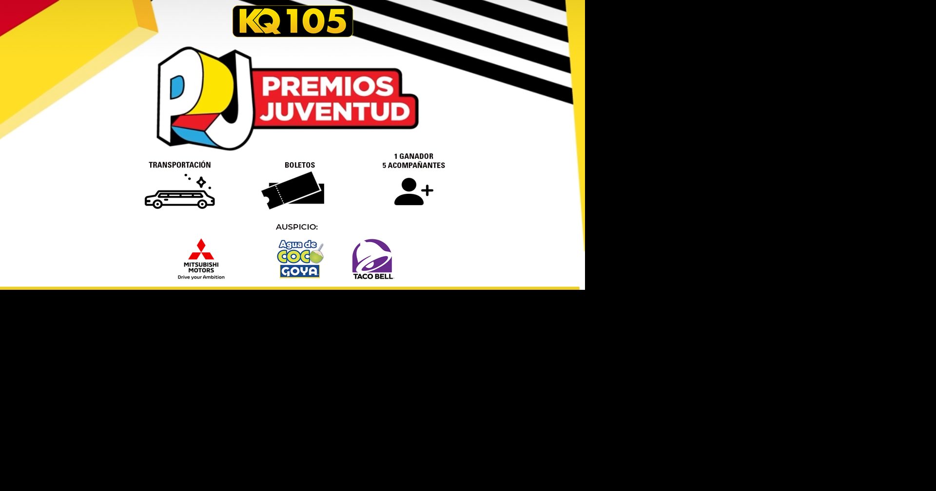 KQ 105 FM te regala boletos para los Premios Juventud 2024 | Concursos ...