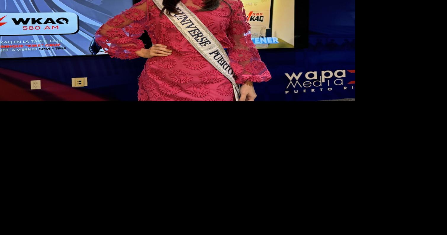 Miss Universe Puerto Rico 2024 visita WKAQ 580 y KQ 105 ...