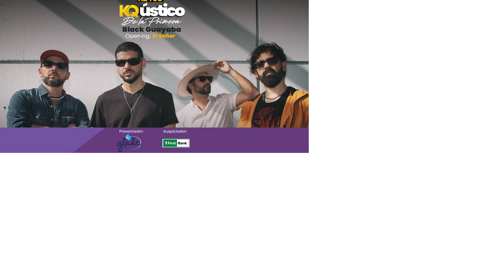 KQ 105 FM te lleva al KQúsitco de La Primera con Black Guayaba ...