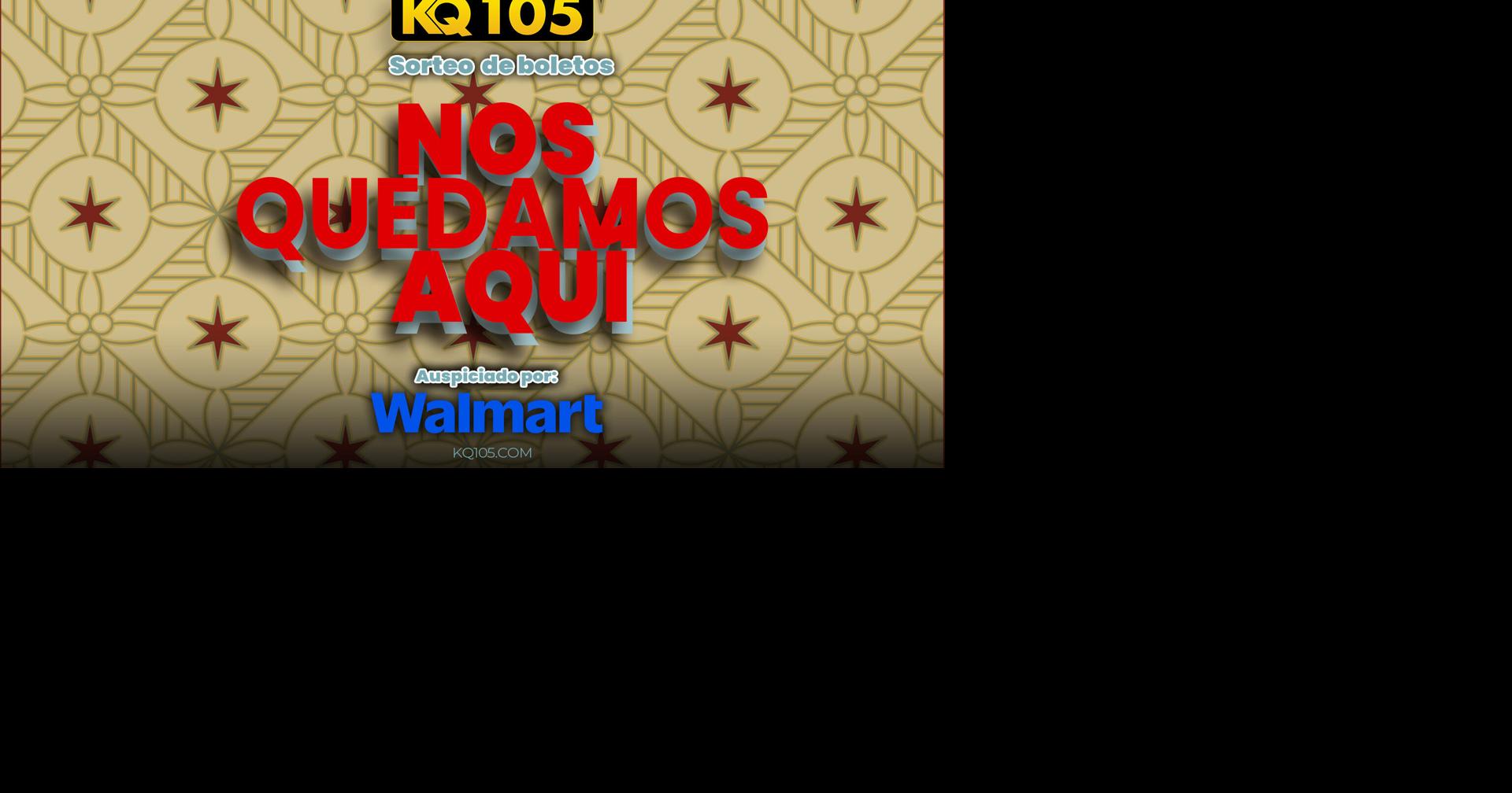 Conoce cómo participar en el sorteo “Nos quedamos aquí” de KQ 105 FM ...