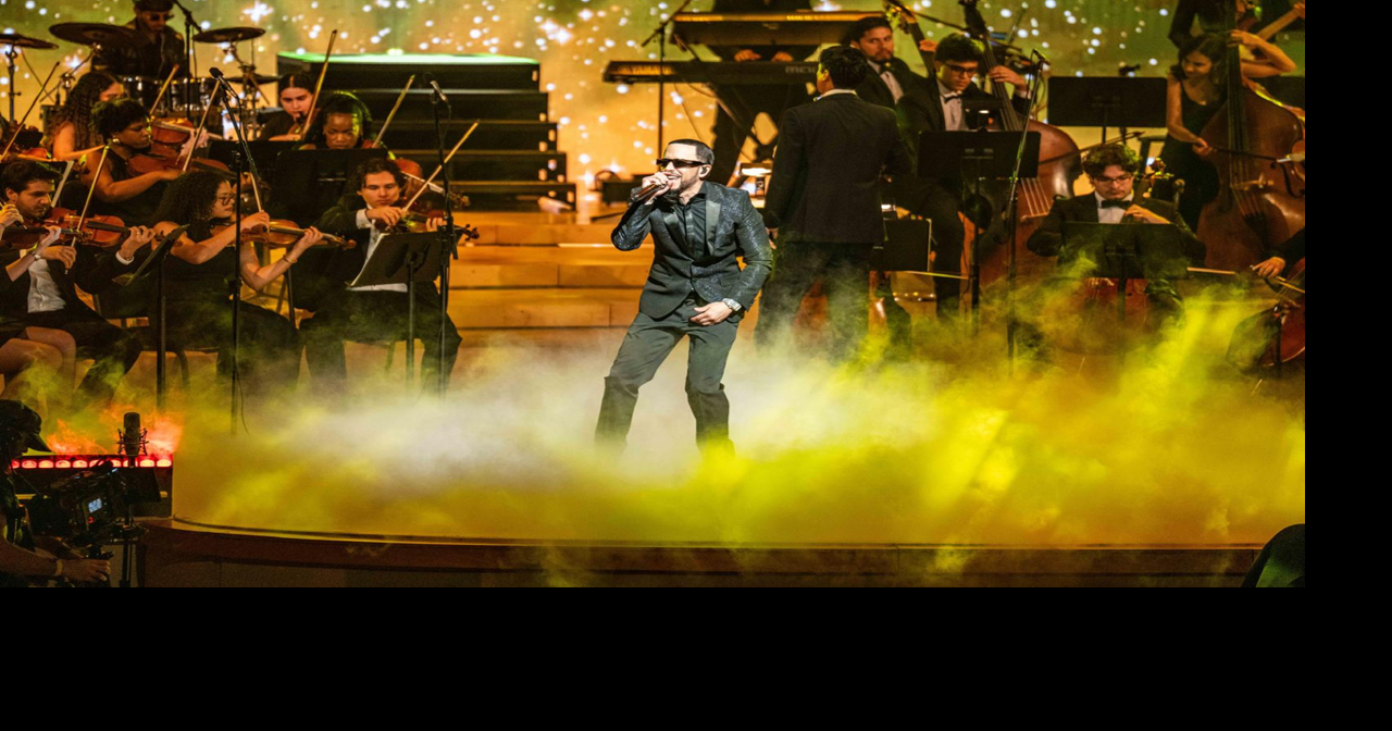 Listo Yandel para su concierto sinfónico en el Choliseo ...
