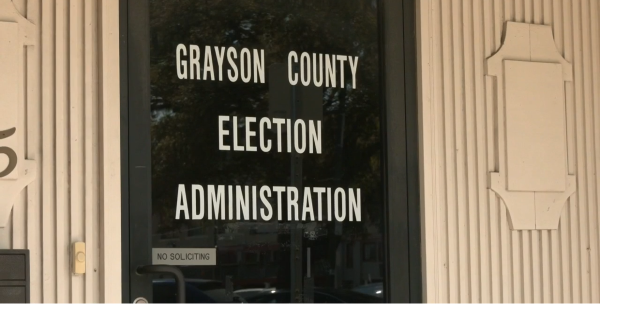 Grayson County early voting kicks off on Tuesday | News | kten.com