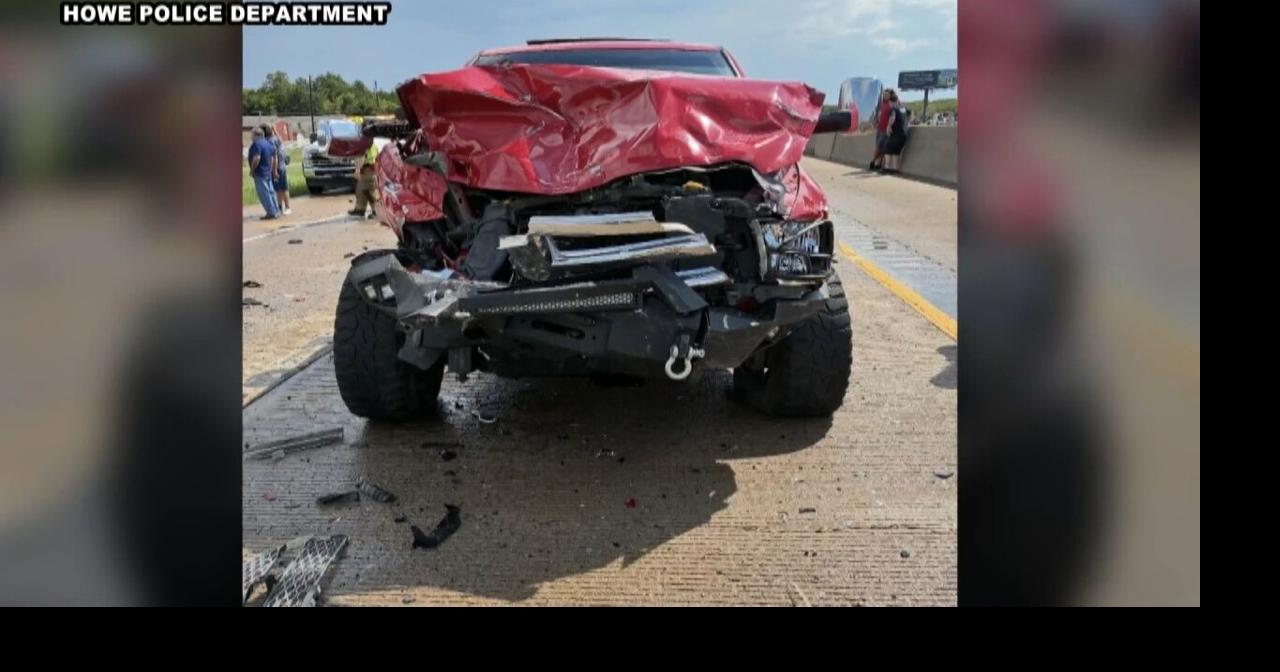 Howe PD responds to a five-car pile-up | Texas Headlines | kten.com