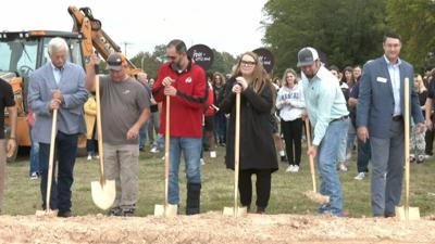Tishomingo breaks ground for new high school | | kten.com