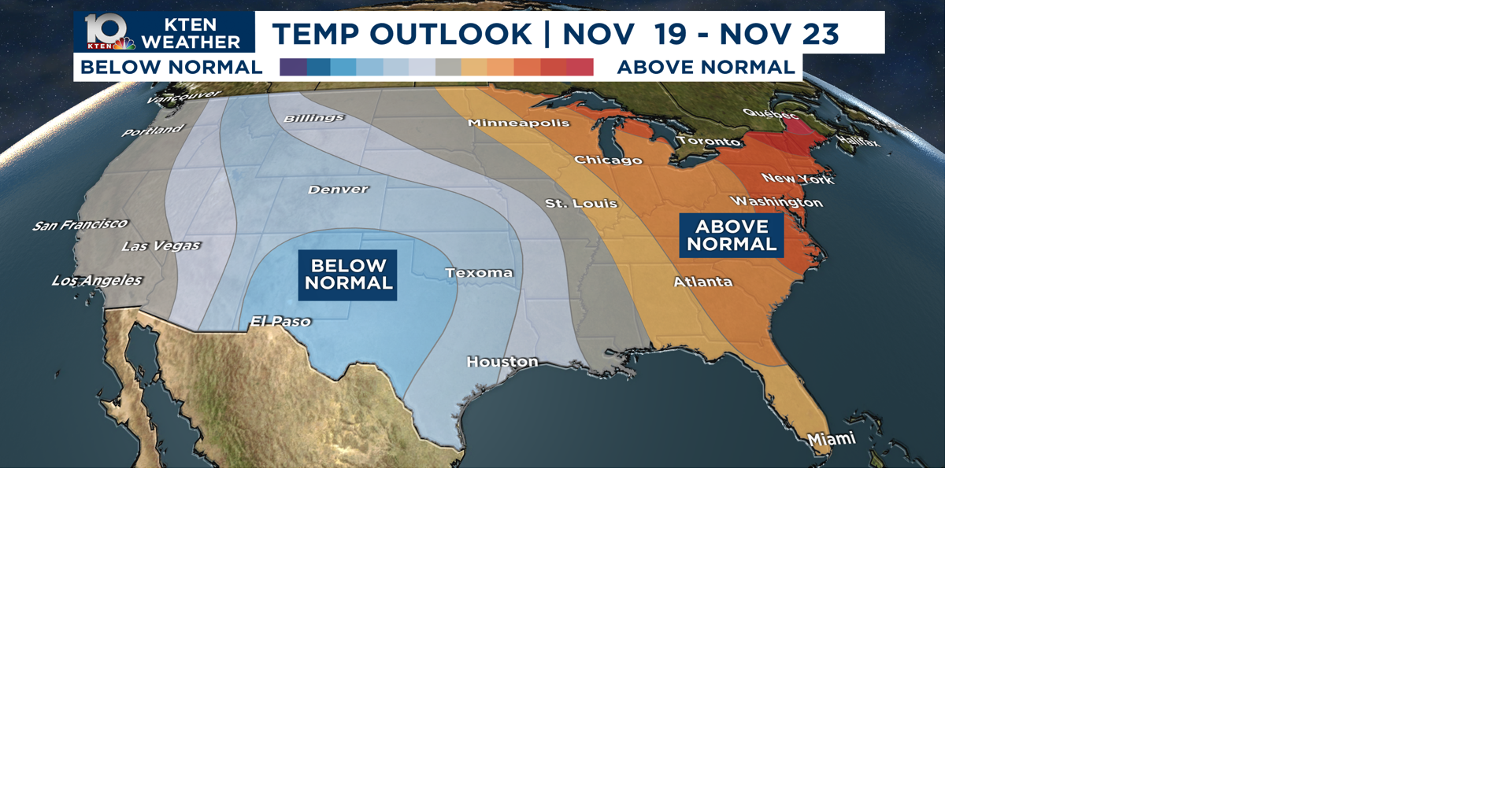 Cooler temperatures | | kten.com