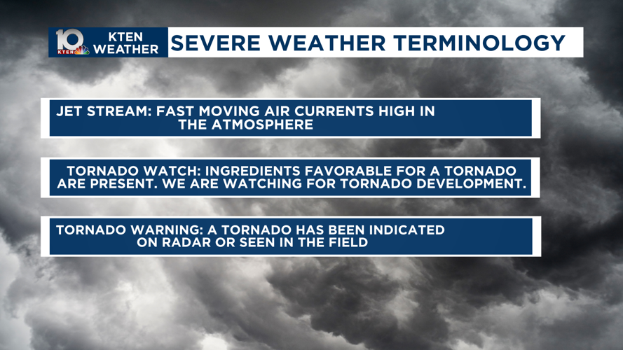 Severe weather terminology | Weather | kten.com