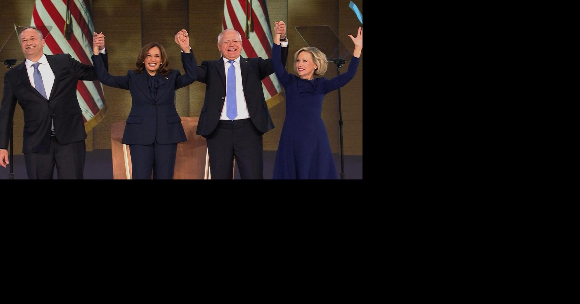 Kamala Harris invites voters to chart a 'new way forward' | News | kten.com