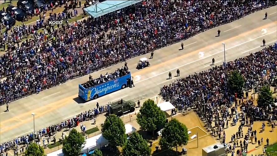 Oklahoma City Thunder NBA Championship Parade | Kten News | kten.com