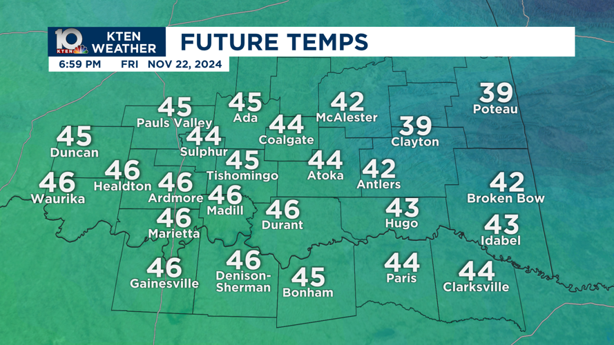 Cooler temperatures | | kten.com