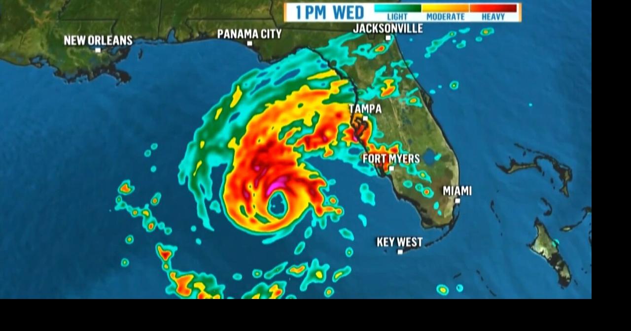 Ferocious Hurricane Milton takes aim at Florida's west coast | News ...