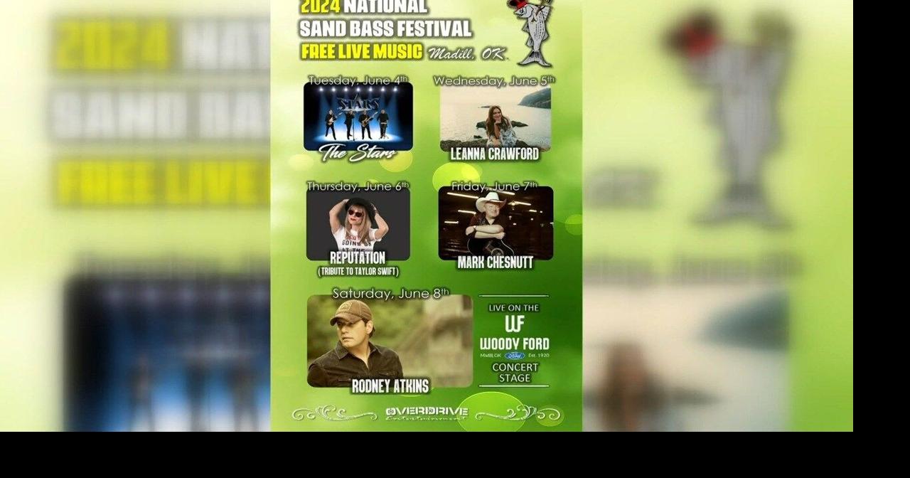 2024 Sand Bass Festival lineup announced | | kten.com