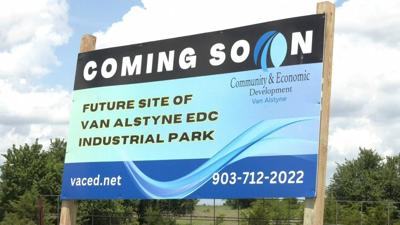 Van Alstyne establishes second industrial park | | kten.com