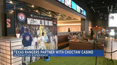Texas Rangers partner with Choctaw Casino & Resort for interactive ...
