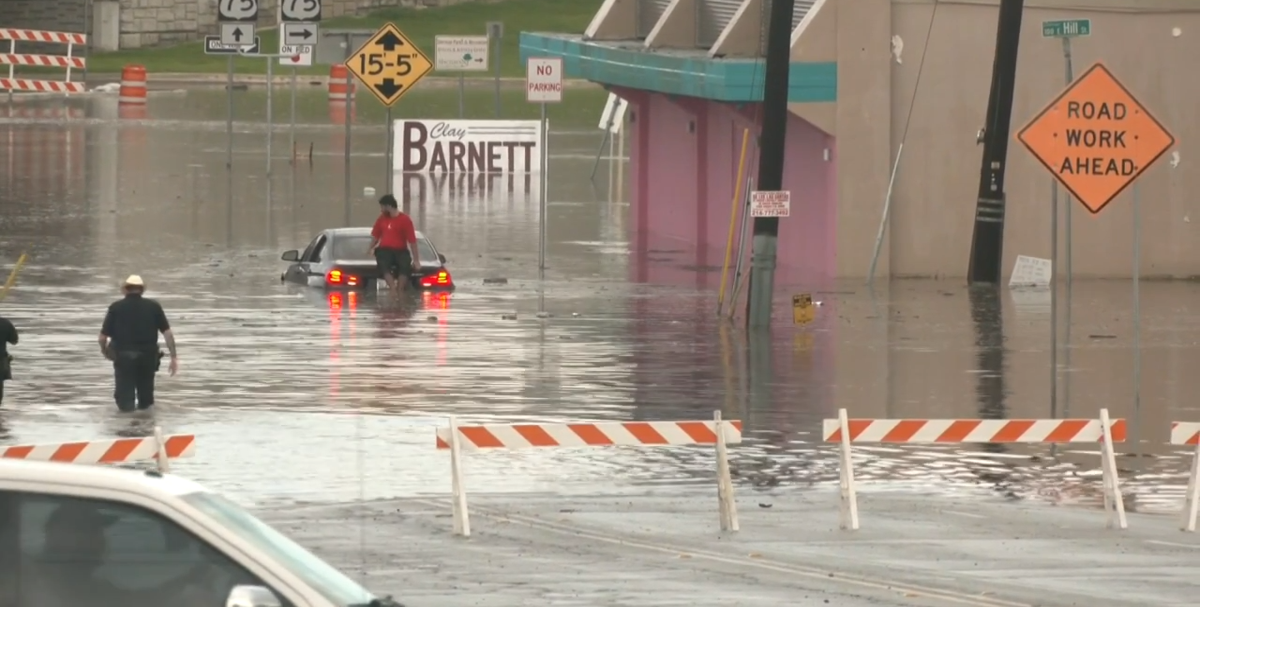 Storm brings flash flooding to Sherman | News | kten.com