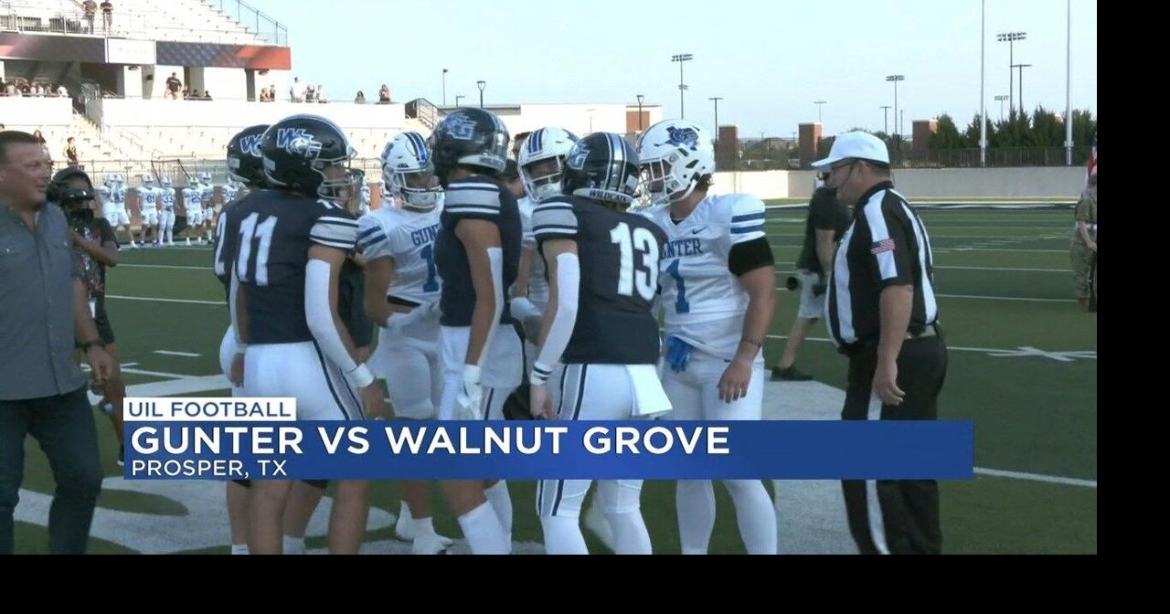 Gunter spoils first ever Walnut Grove home game 64-24 | The First and ...