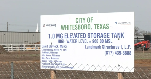 Groundbreaking date set for Whitesboro's new water tower | News | kten.com