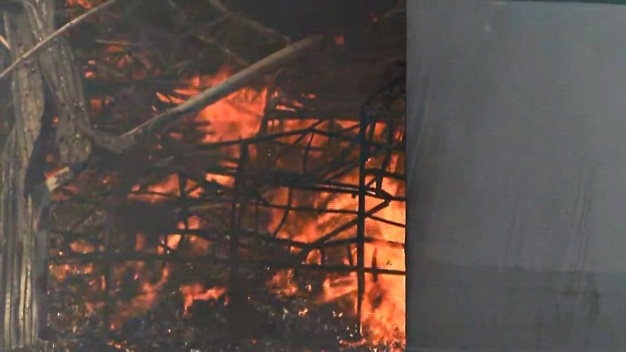 Fire erupts at Dollar Tree warehouse in Marietta | News | kten.com