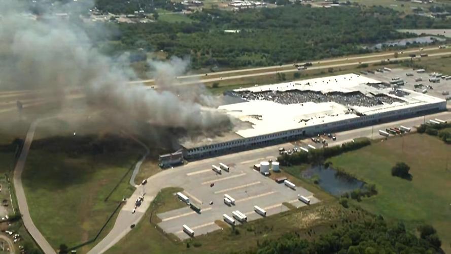 Fire erupts at Dollar Tree warehouse in Marietta | News | kten.com
