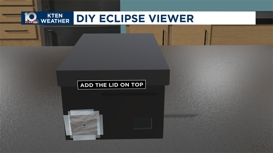 How to make a DIY eclipse viewer | Weather News | kten.com